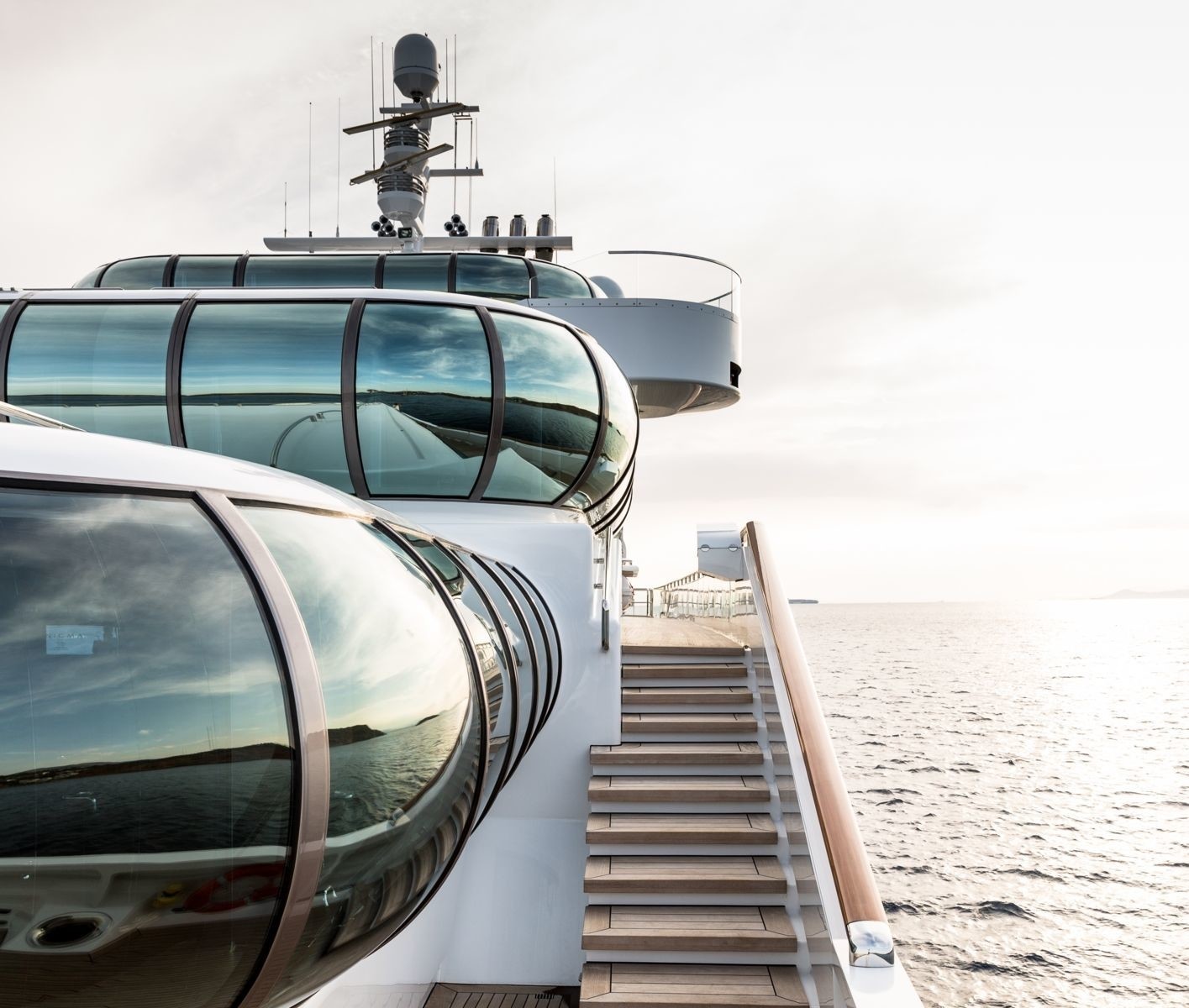 Yacht ENIGMA, Blohm + Voss | CHARTERWORLD Luxury Superyacht Charters